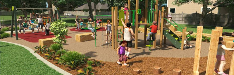 First ‘multigenerational’ playground caters to young, disabled and old ...
